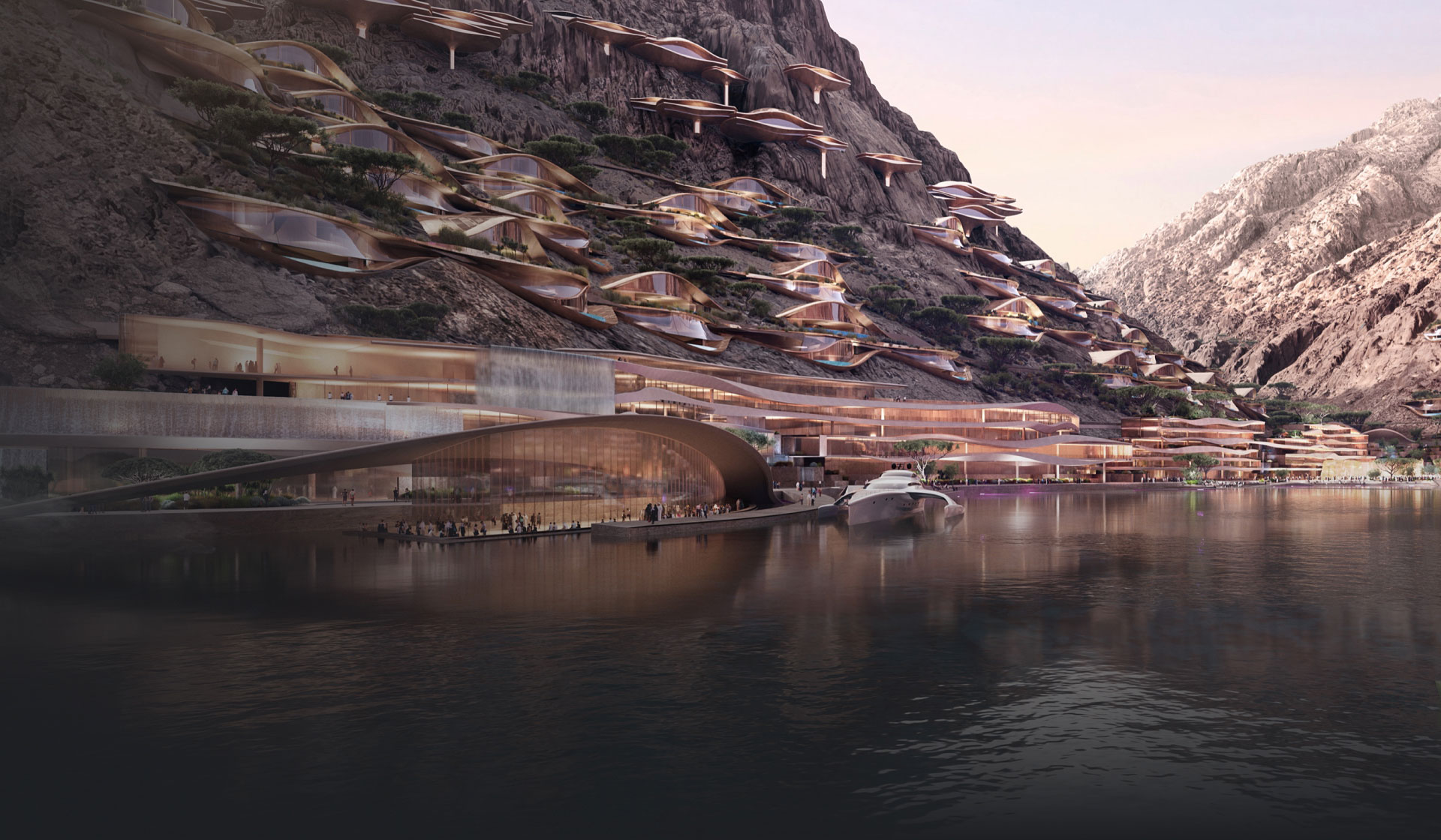 Trojena : Das Gebirge von NEOM